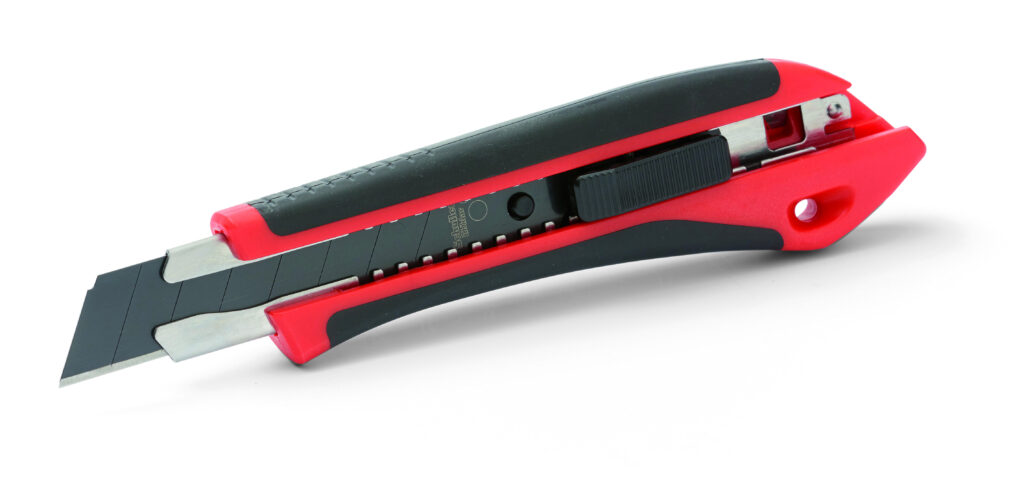 Schuller Samurai Black Cutter-Messer Soft Grip 18mm - RS Lacksysteme GmbH